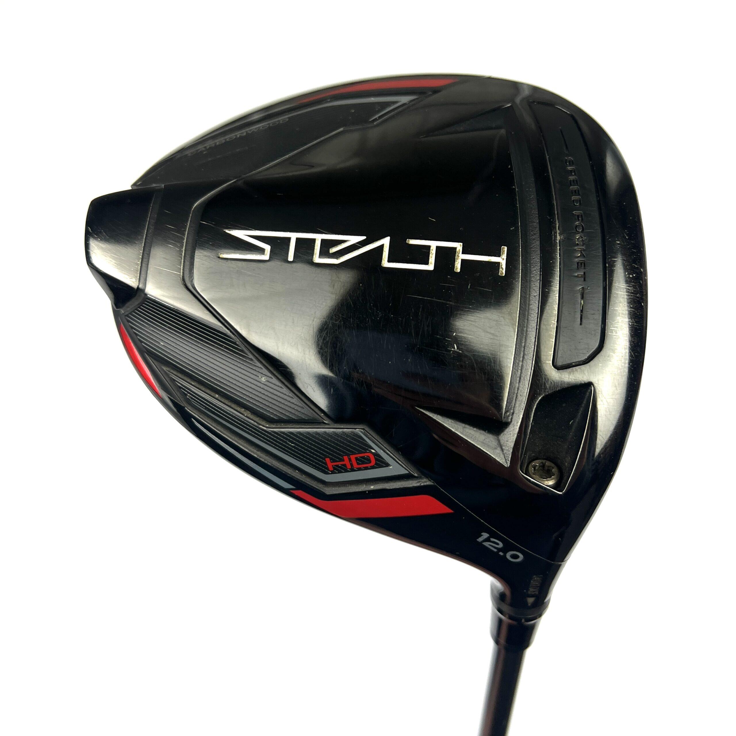 Taylormade Stealth HD Driver / 12 Degree / Evenflow Riptide Stiff Flex ...
