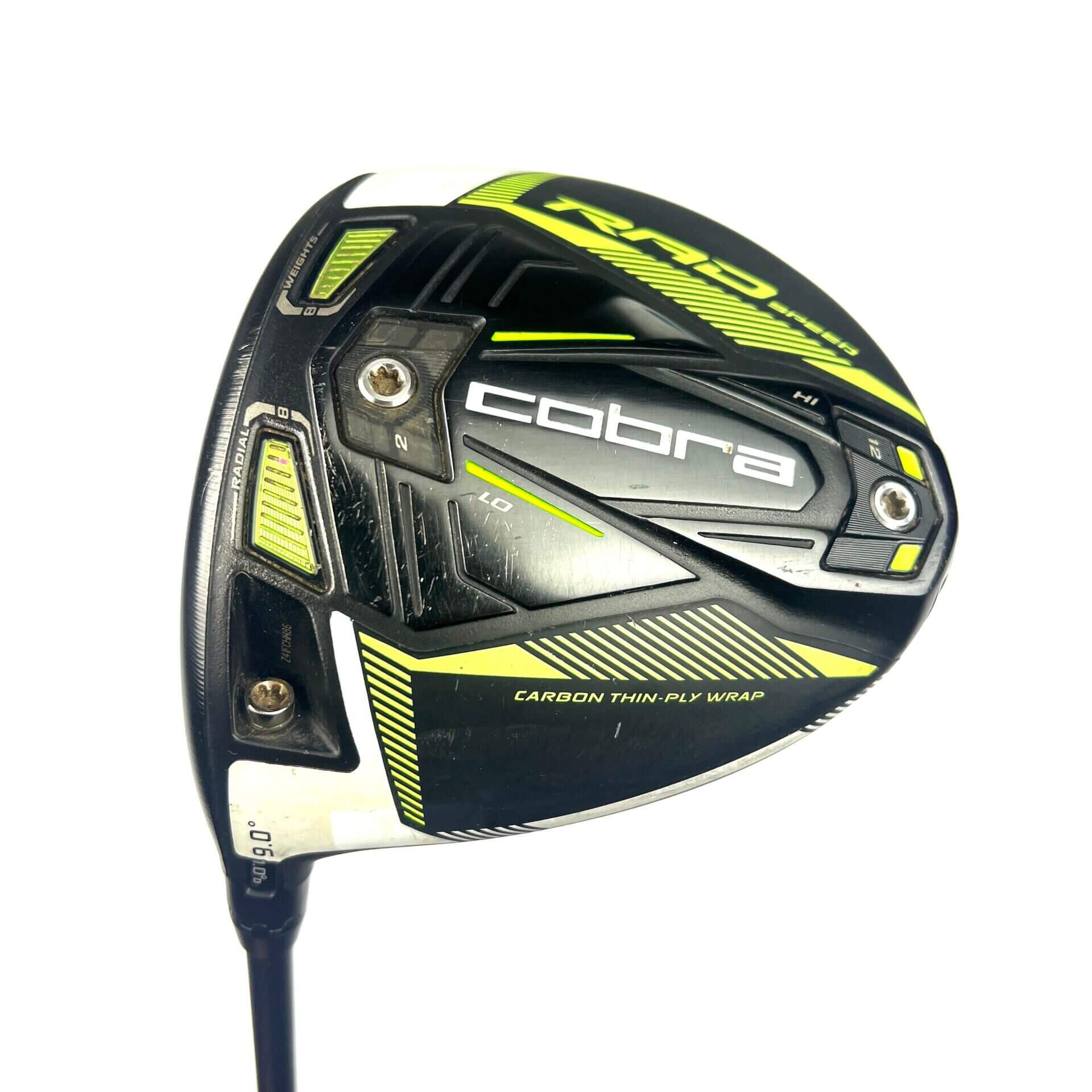 Left Handed Cobra Radspeed Driver / 9 Degree / Motore X F3 Regular Flex ...