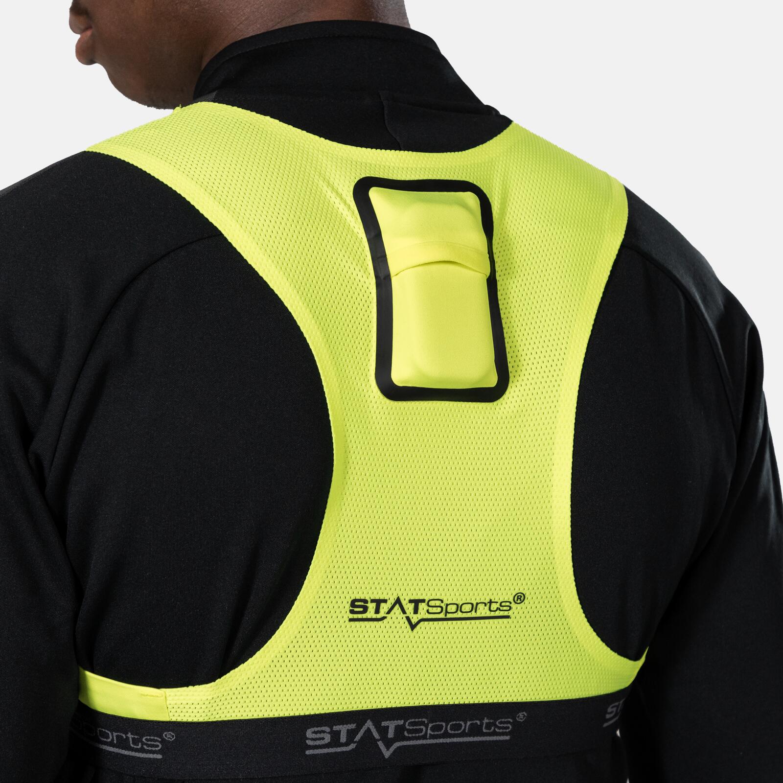 GPS Vest - Sports Performance Vest with Secure APEX Pod Pocket - Yellow ...