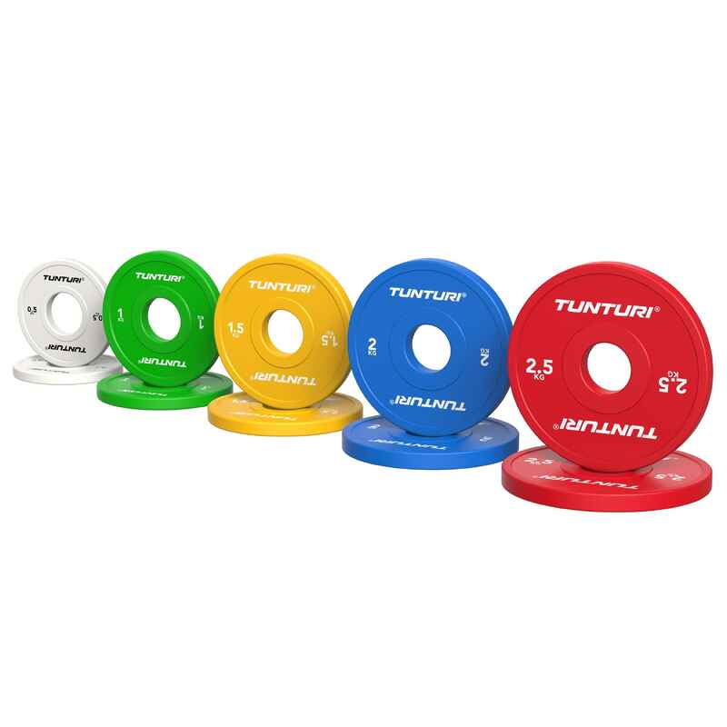 Platinum Fractional Plate – Bumper Plates – 15kg – Set - Decathlon