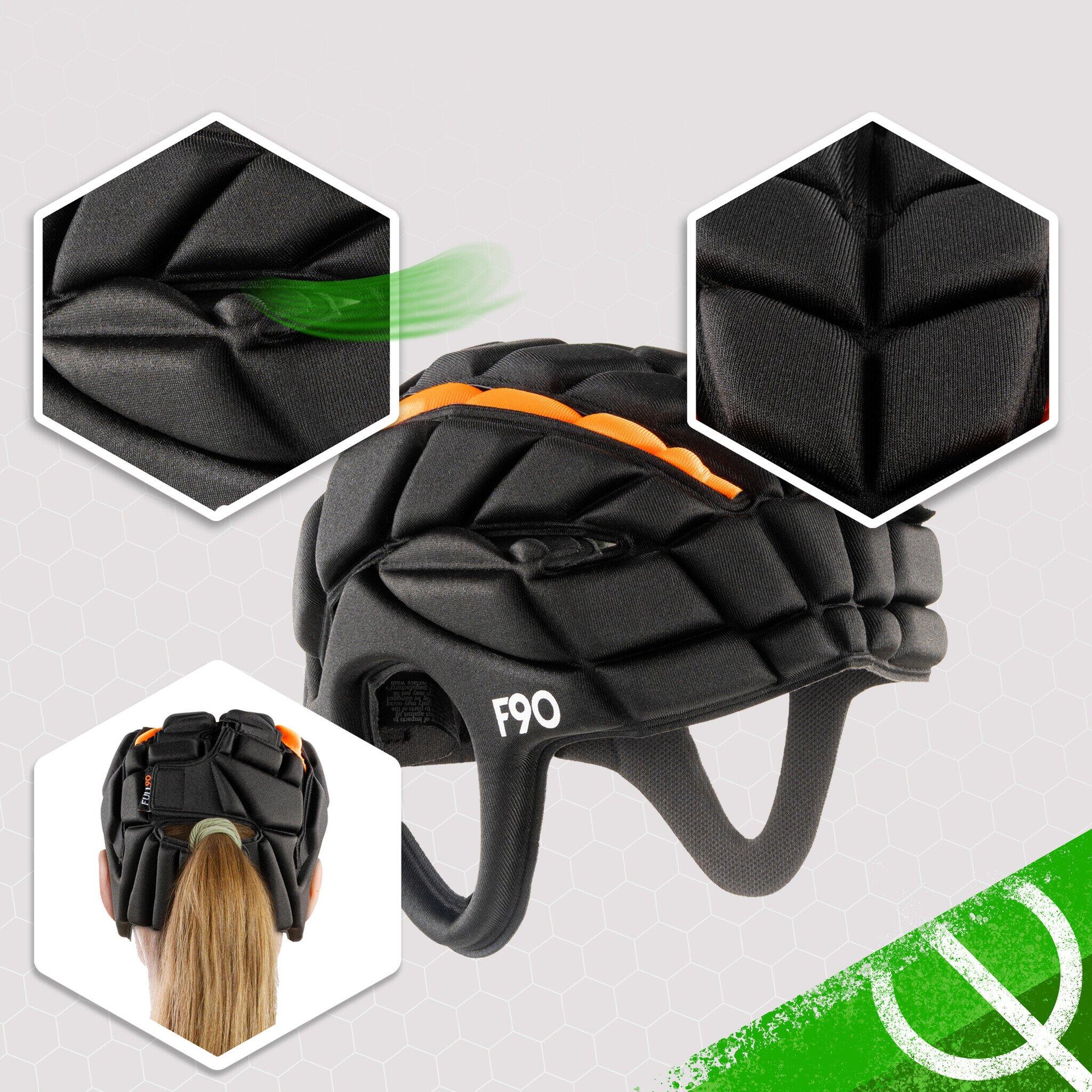 Full90 FN1 Torwarthelm Schwarz -S - (53-58cm) | Decathlon