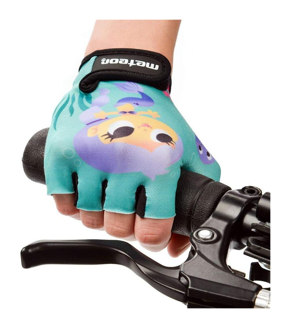 Meteor Kids Cycling Gloves for Boys and Girls – Anti-Slip and Padded | Decathlon