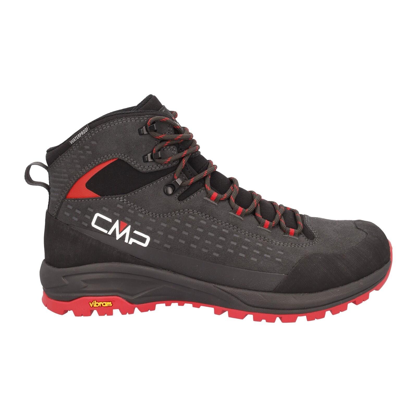 CMP Vertyx Mid Walking Shoes-Titanio/Ferrari | Decathlon