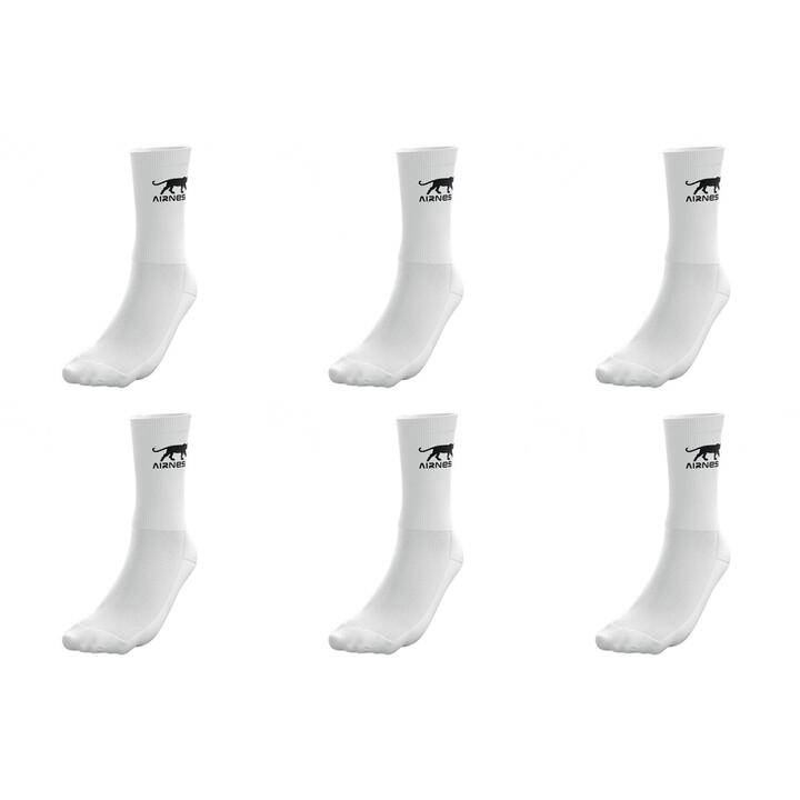 AIRNESS Lot de 6 paires de tennis homme Logo sur tige Corporate AIRNESS ...