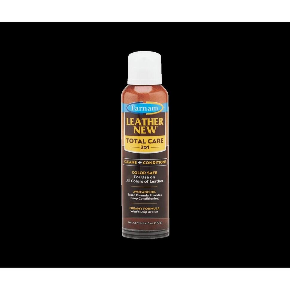 Savon pour cuir équitation 2 en 1 Farnam Leather New Total Care 177 ml ...