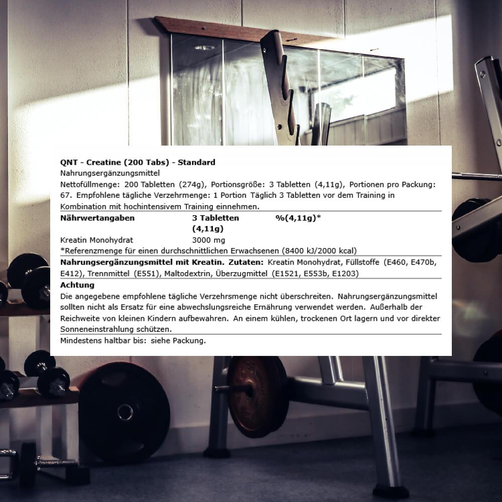 GladiatorFit Creatine Monohydrate 3000 mg — 200 Tablets. QNT | Decathlon