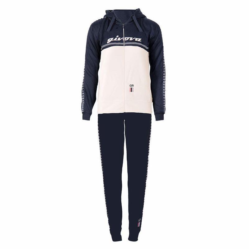 Givova női melegítő 101 polár, kapucnis - XS GIVOVA - Decathlon