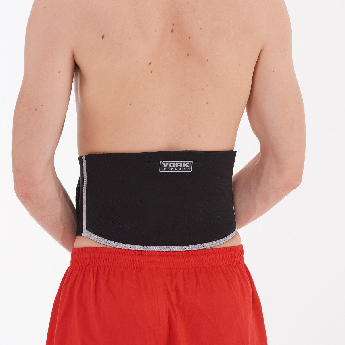 York Adjustable Lumbar Support - 3mm Thermocel Neoprene (Black) | Decathlon