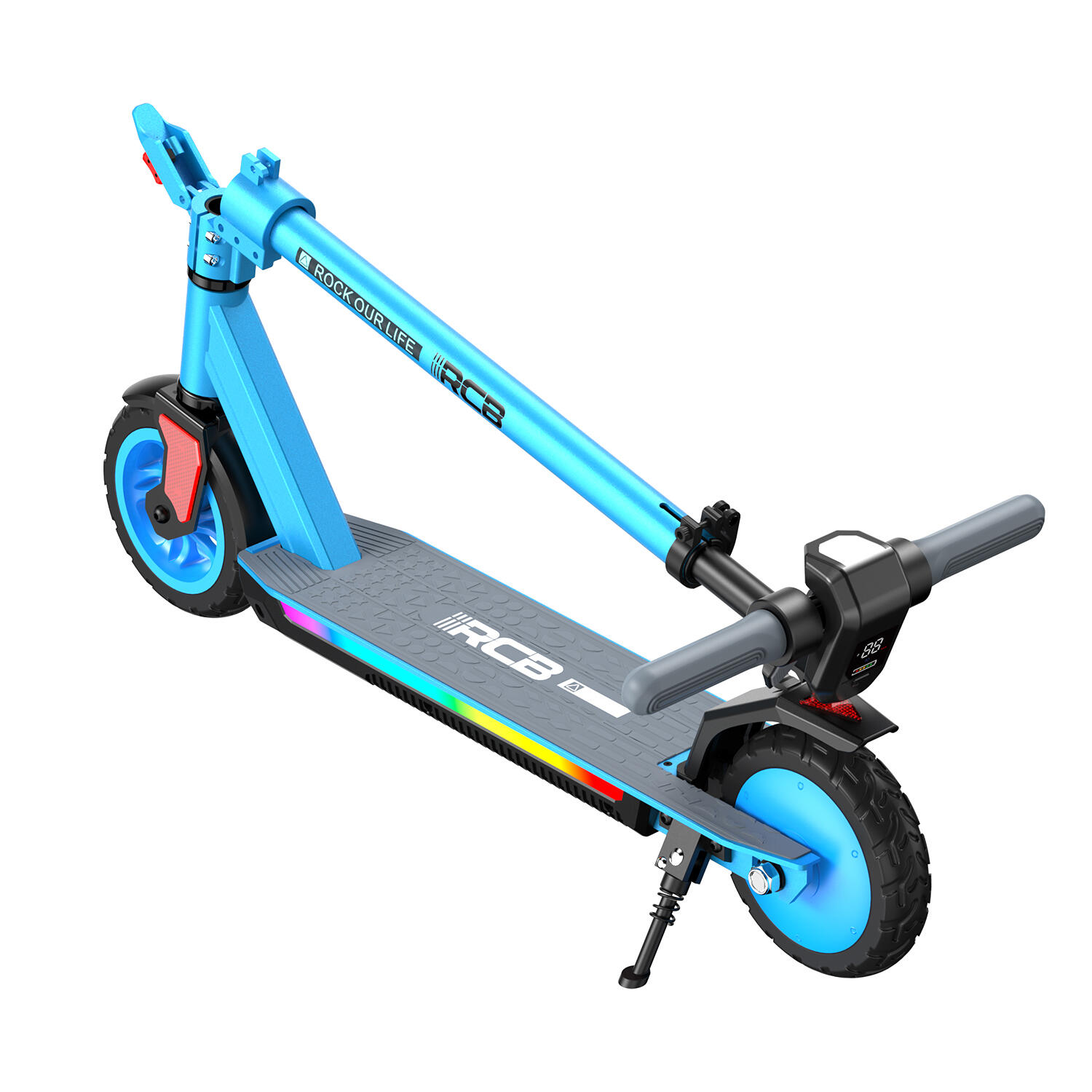 Elektrische step kind 6-12 - 3 snelheden, 7" band, alu frame - RCB R12 ...