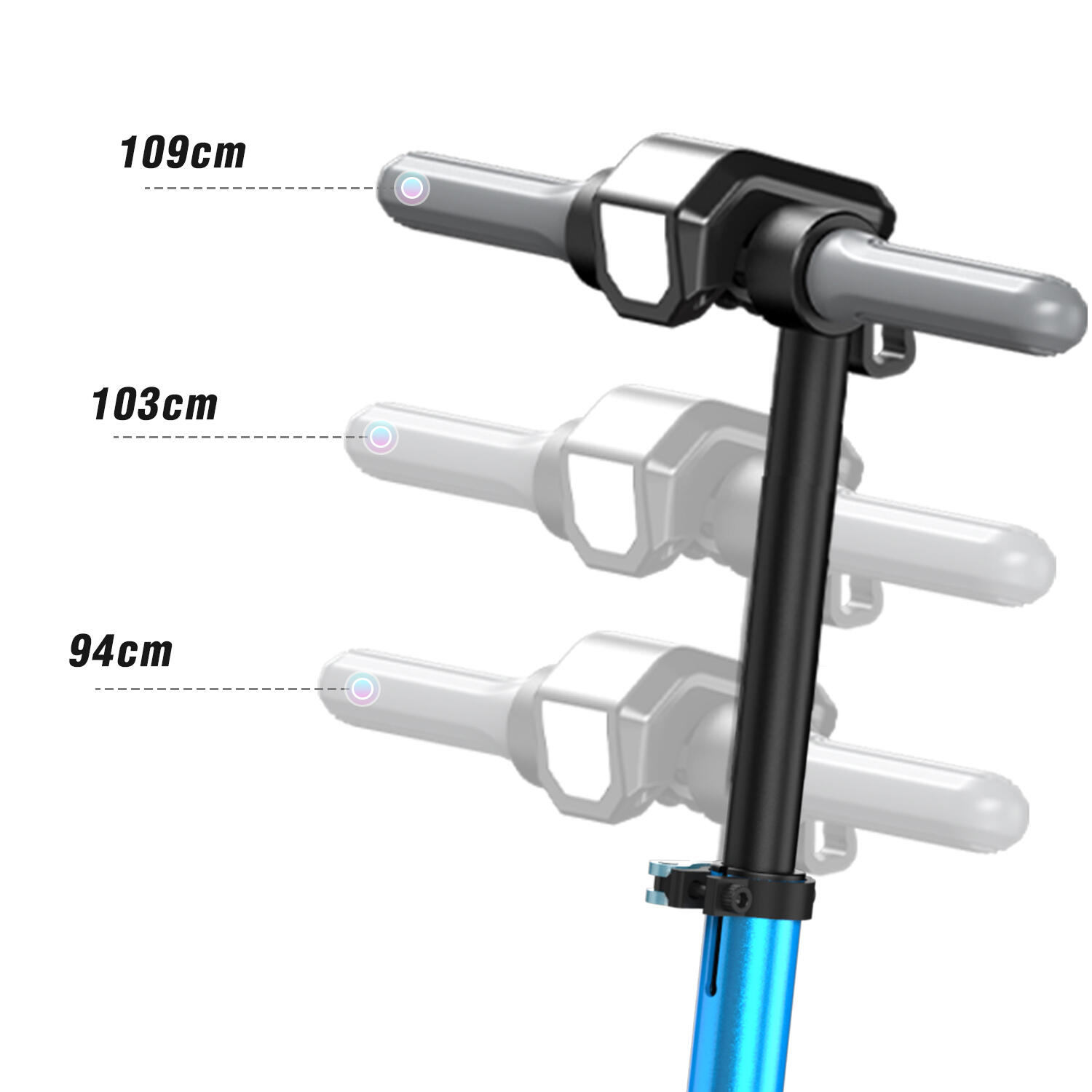 Elektrische step kind 6-12 - 3 snelheden, 7" band, alu frame - RCB R12 ...