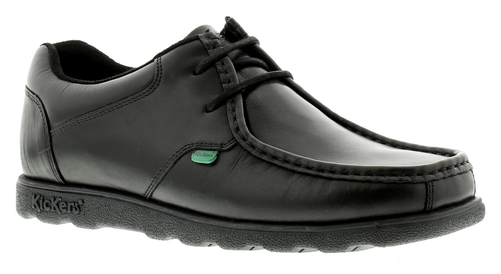 Kickers Mens Smart Shoes Fragma Lace 3 Am Leather Lace Up black UK Size ...
