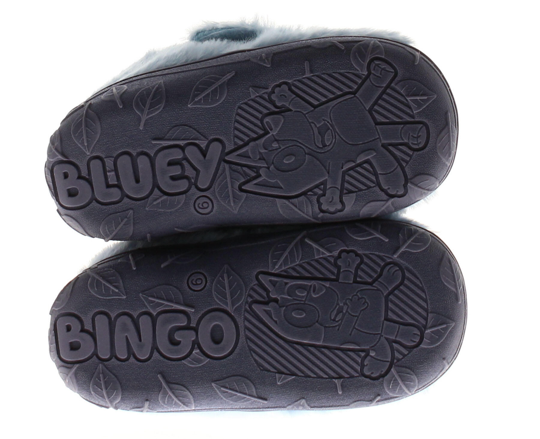 Bluey Younger Childrens Novelty Slippers Bluey Bingo Split Touch ...