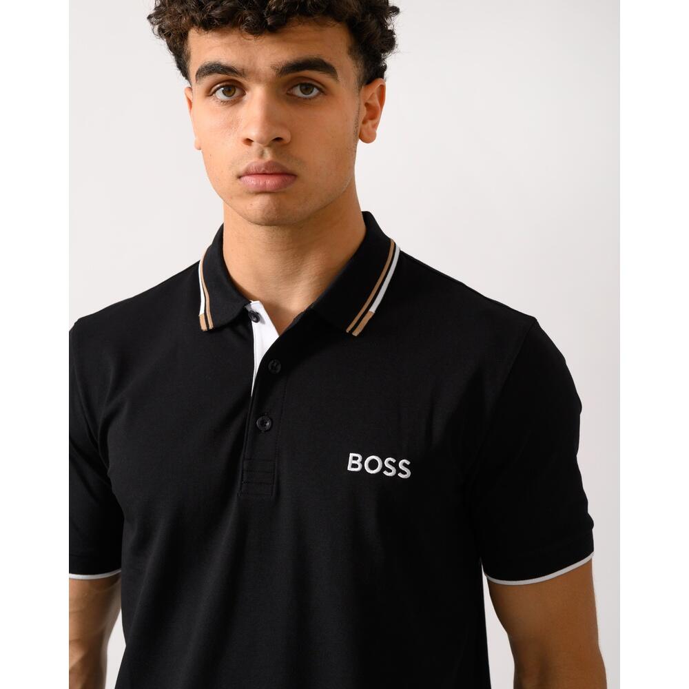 Mens Training Polo Shirt Contrast Logos Paddy Pro HUGO BOSS | Decathlon