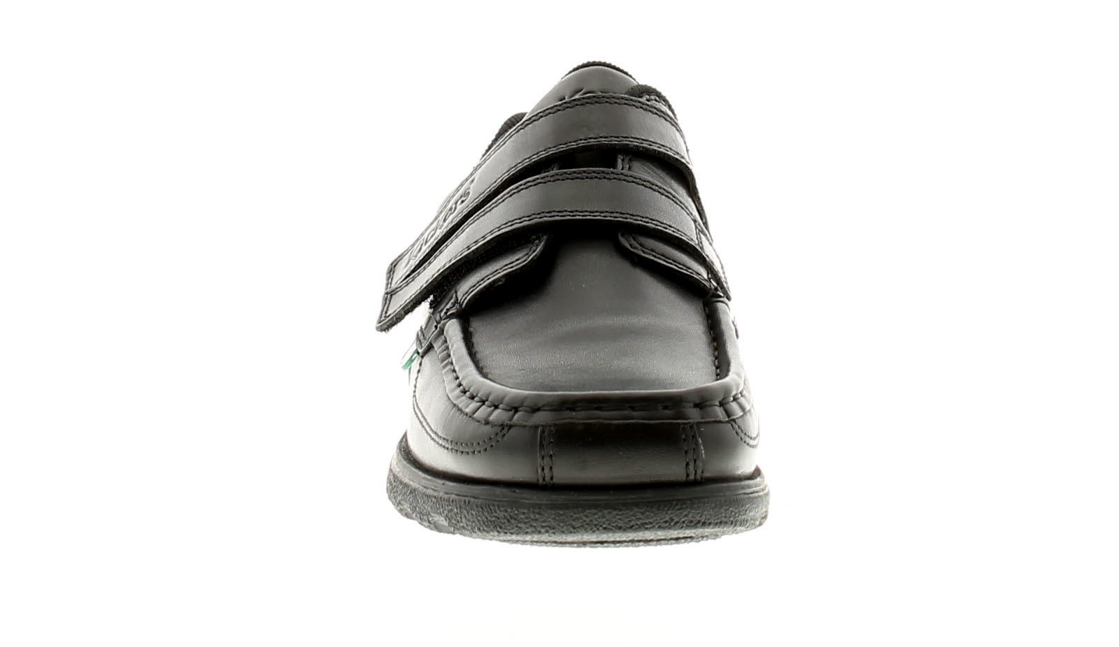 Kickers Boys School Shoes Fragma Strap 3 Youth Leather Touch Fastening ...