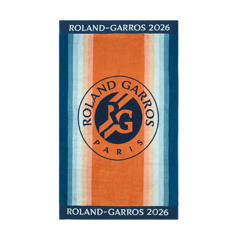 Drap de plage officiel joueur•se Roland-Garros 2026 - Multicolor CARRE BLANC | Decathlon