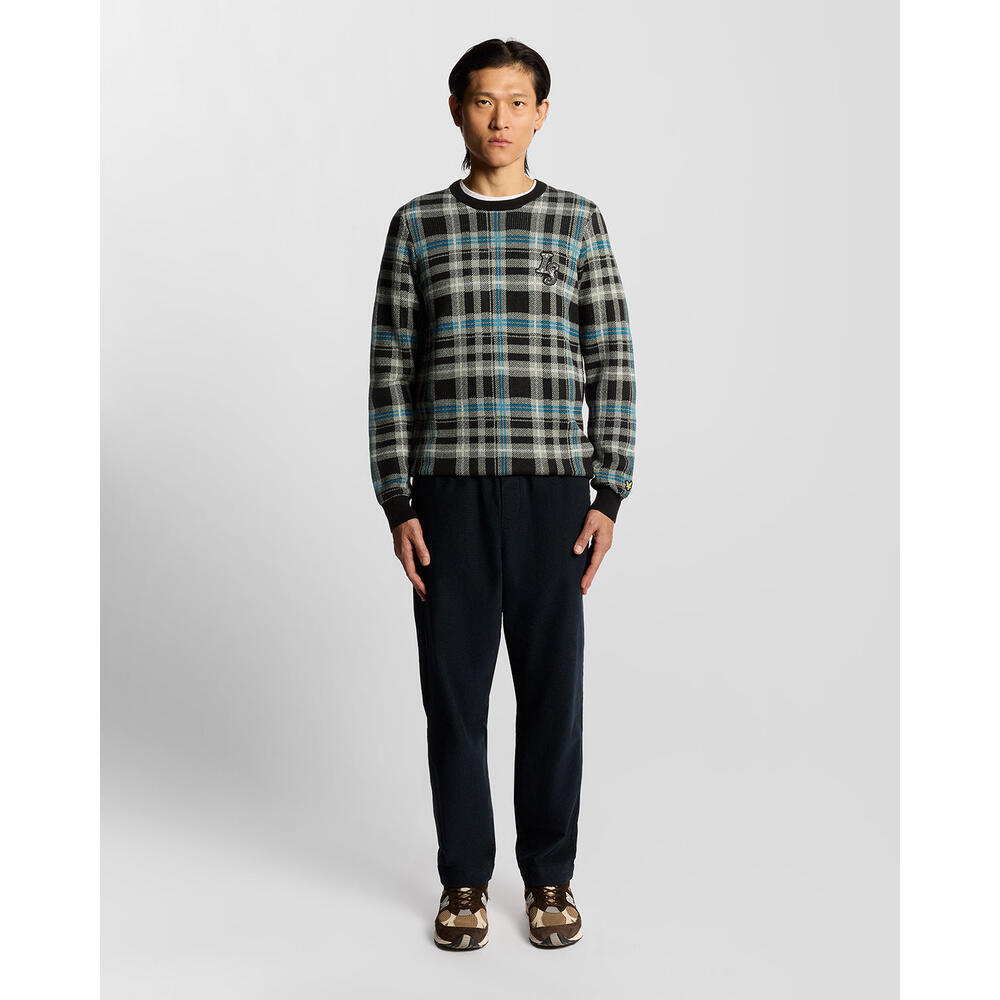 Mens Leisure Jumper Tartan X977 LYLE AND SCOTT | Decathlon