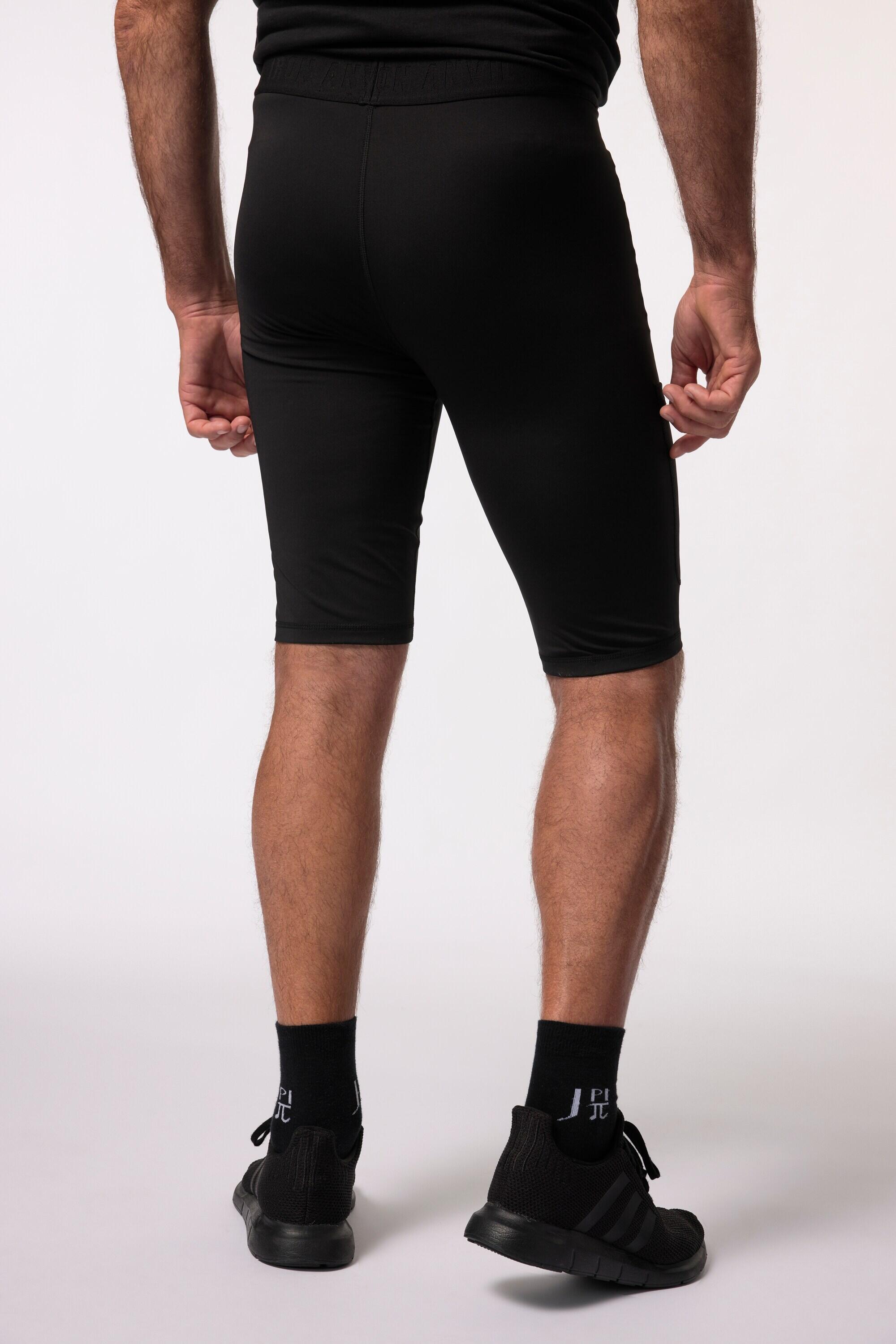 FLEXNAMIC® JAY-PI Men's Bermuda Shorts Black Plus Size with Smartphone Pocket JAY PI | Decathlon