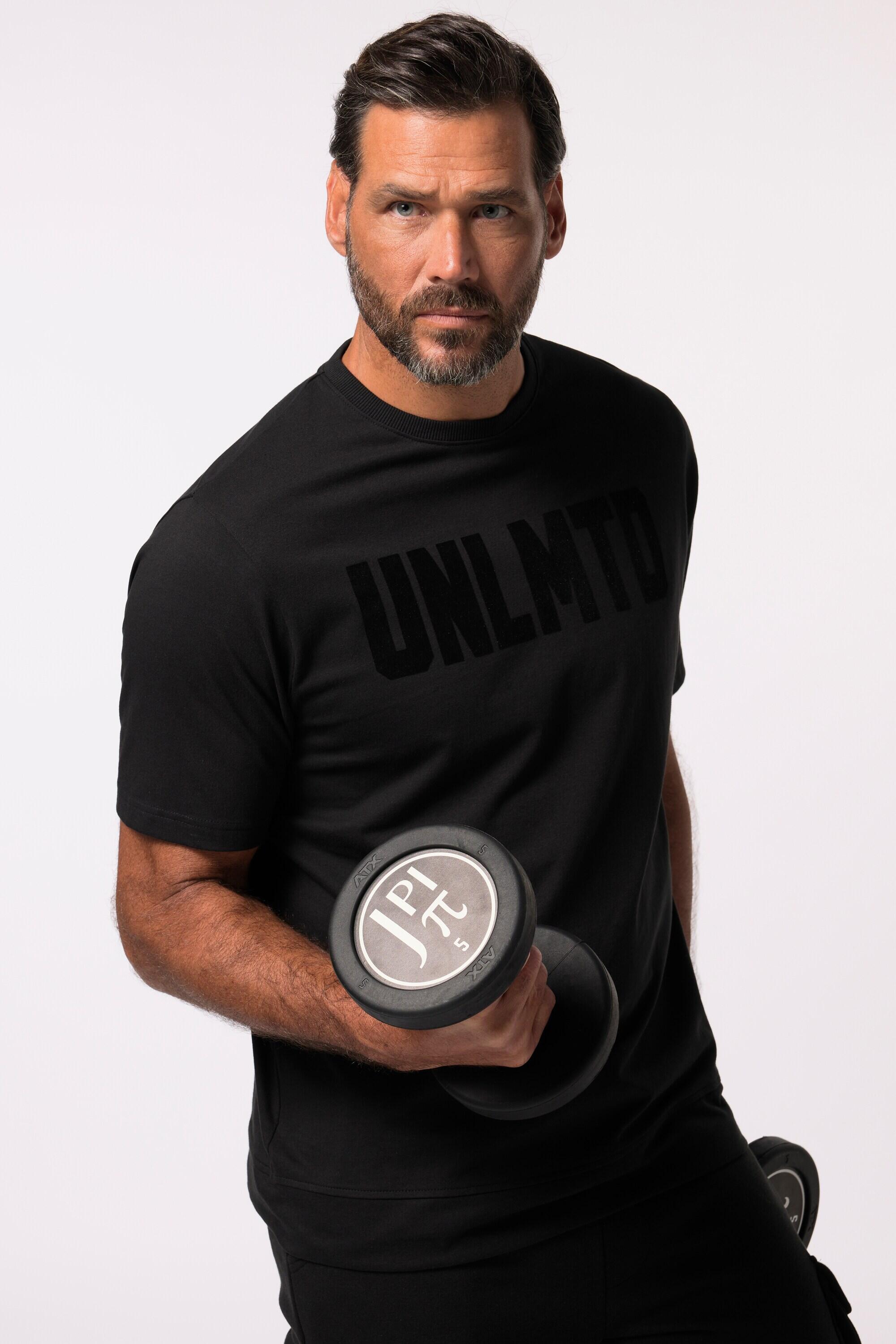 Men's T‑shirt JAY-PI plus sizes 60% cotton 40% polyester black JAY PI ...