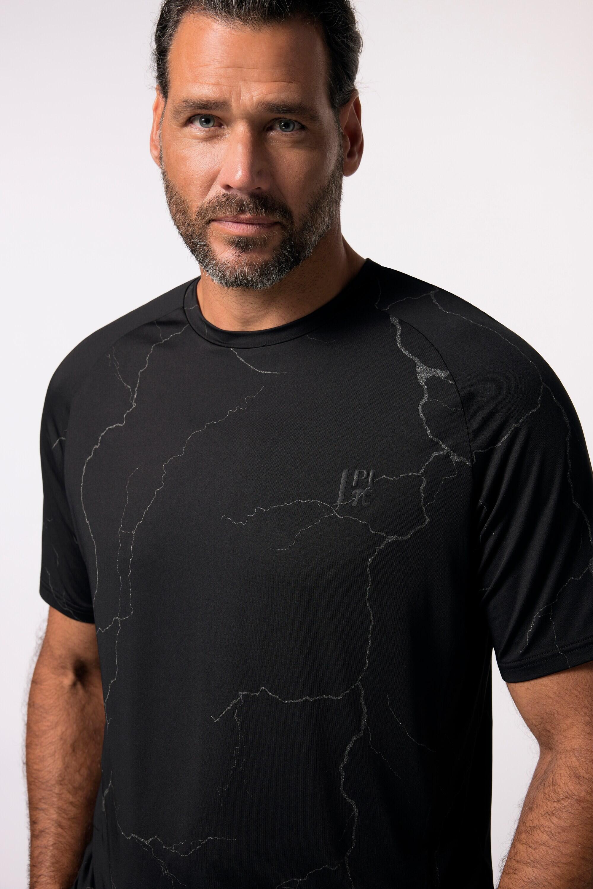 JAY-PI Men's Technical T-Shirt Short Sleeve 100% Polyester Black up to ...