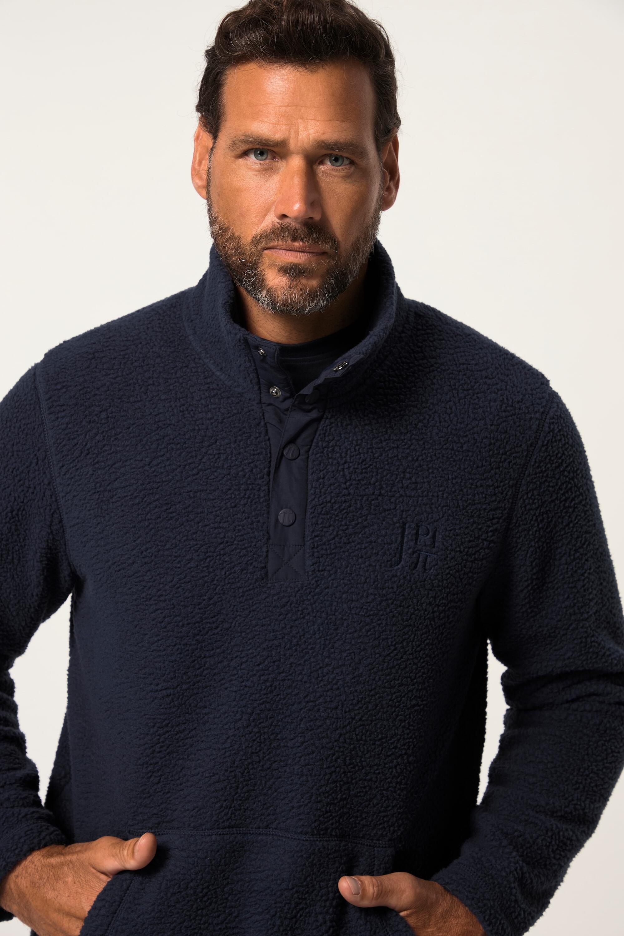 Heren troyer van fleece skiwear troyerkraag lange mouwen | Decathlon