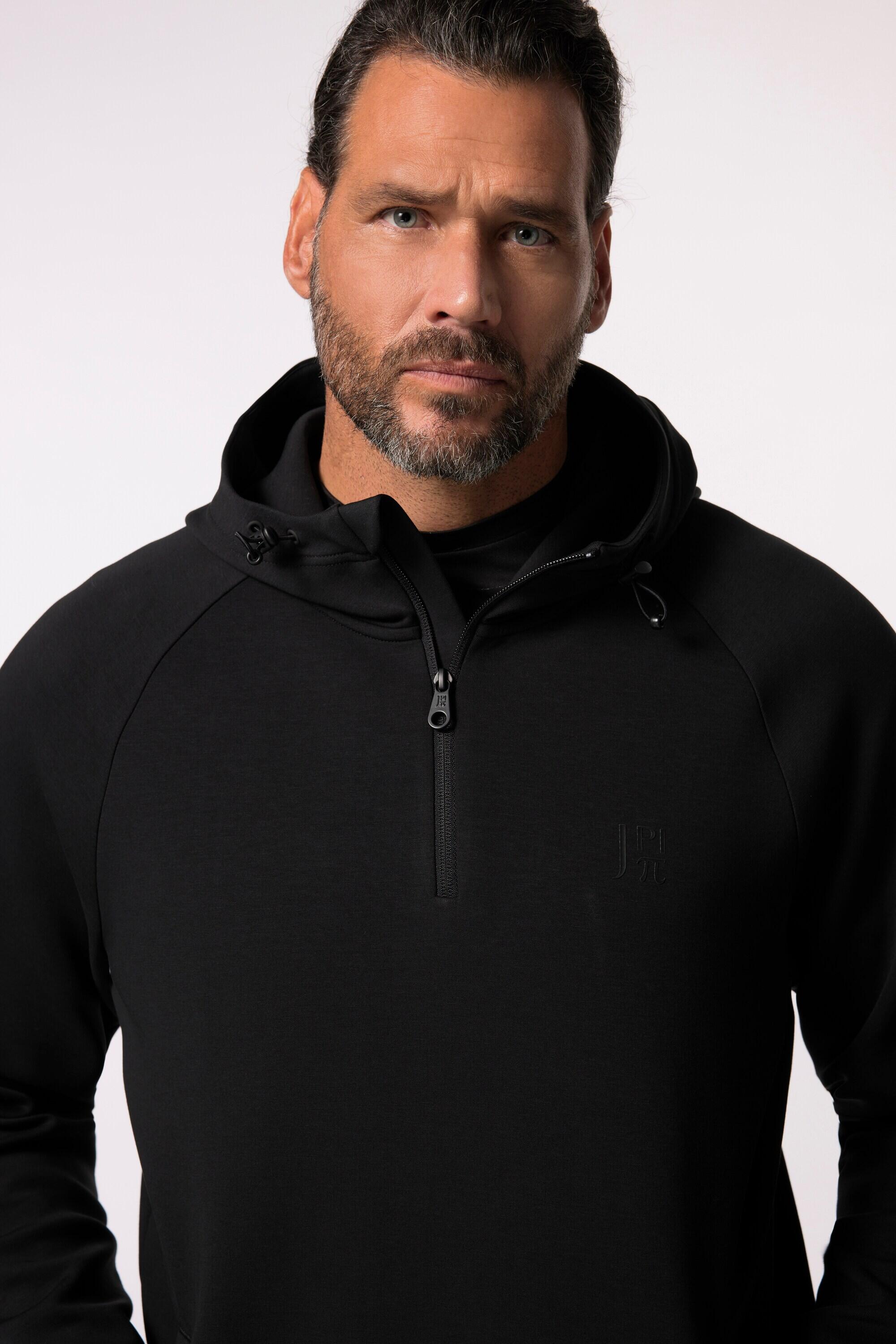 JAY-PI Zip Truckers Sweater Plus Size, Black JAY PI | Decathlon