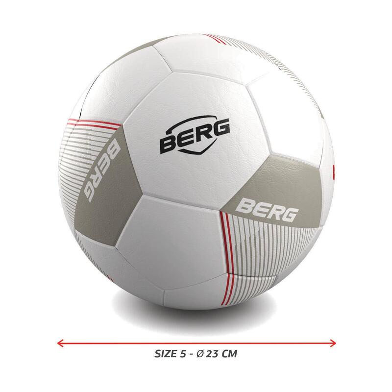 Football BERG Taille 5 - Blanc/Gris BERG | Decathlon