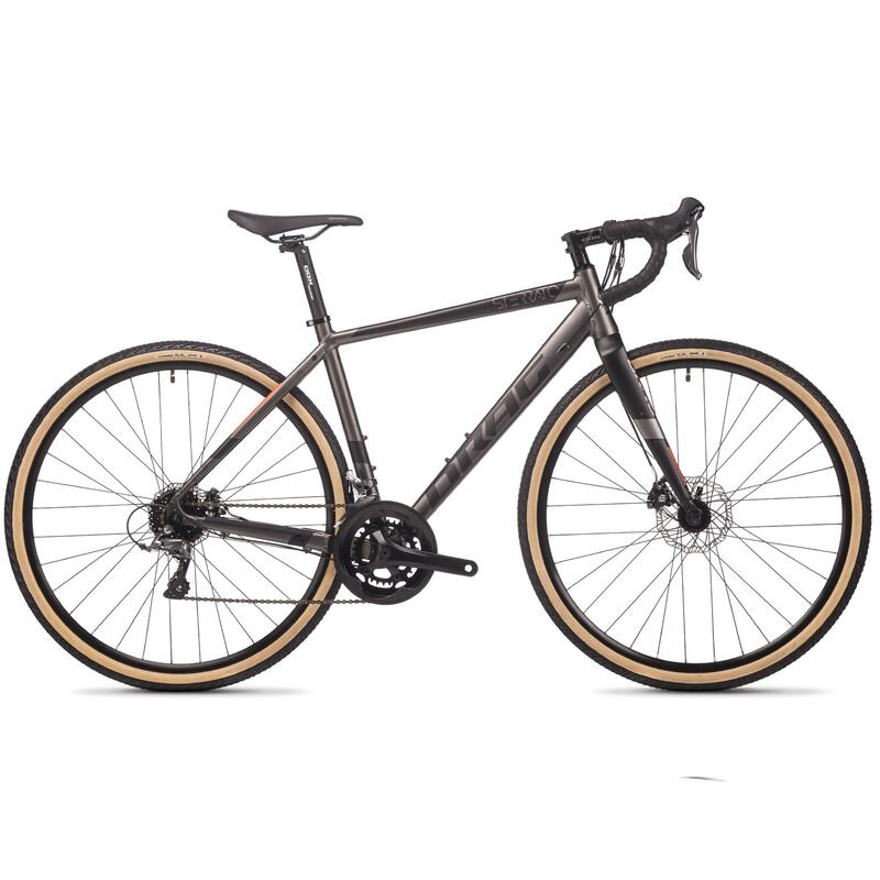 28" Vélo gravel homme STERRATO 3.0 Shimano CLARIS R2000 2 × 8 vitesses ...
