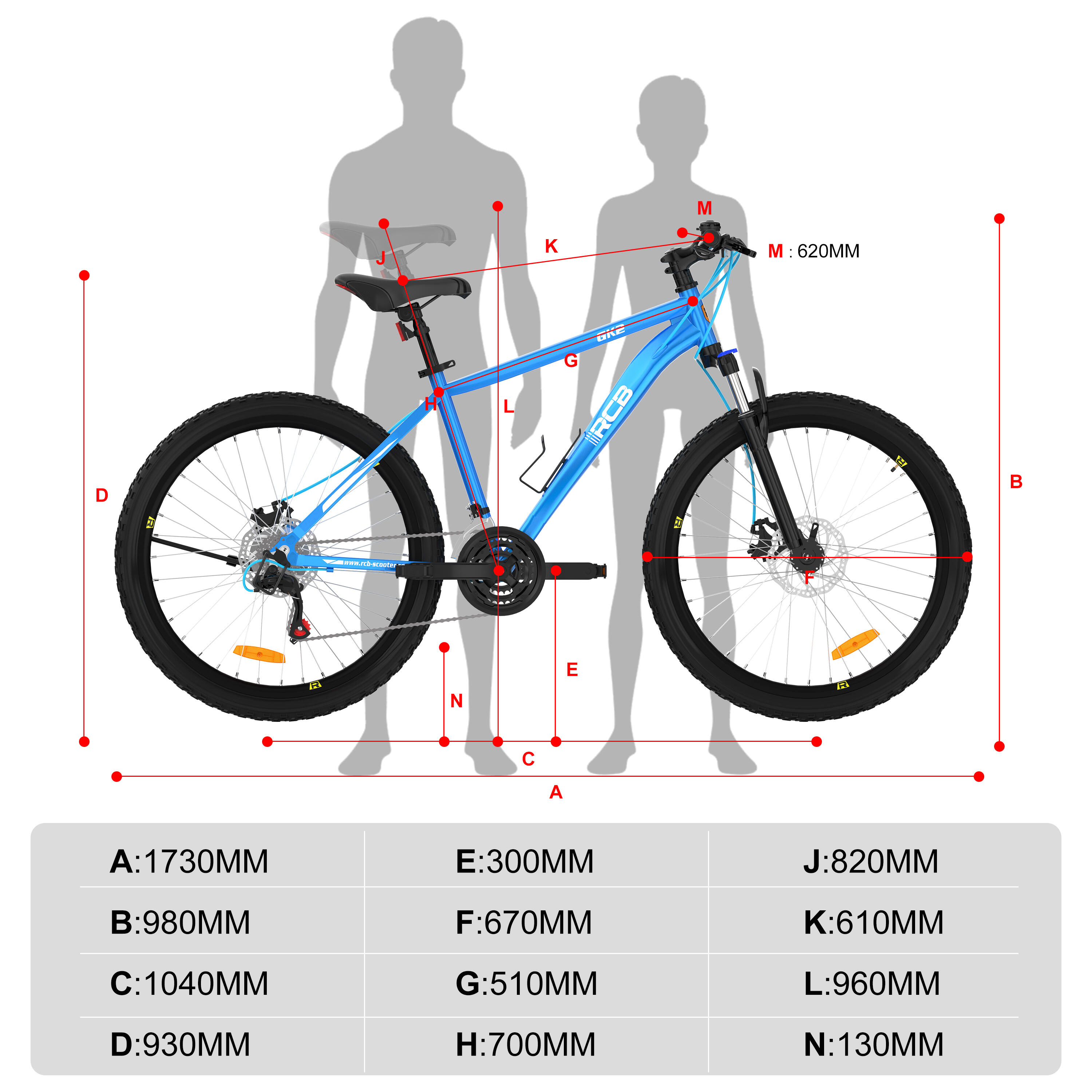 26" Mountain Bike, 21-Speed, Aluminum Frame, for Teens & Adults – RCB GK2 | Decathlon
