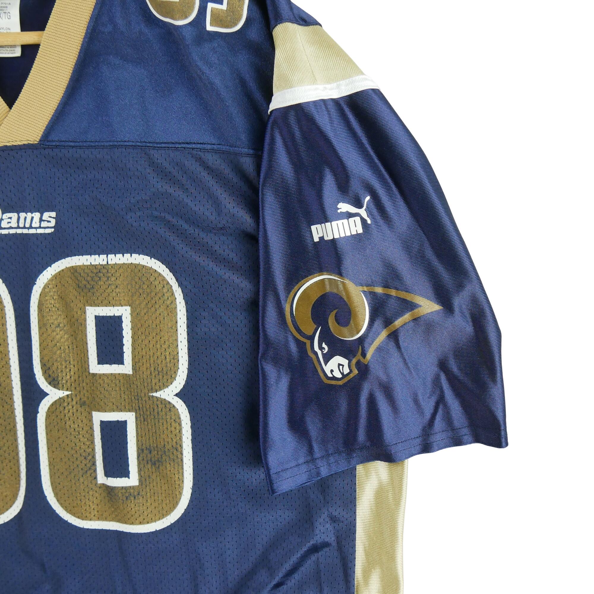 Seconda Mano - Maglia blu scuro dei Rams di St. Louis per uomo - Stato ...