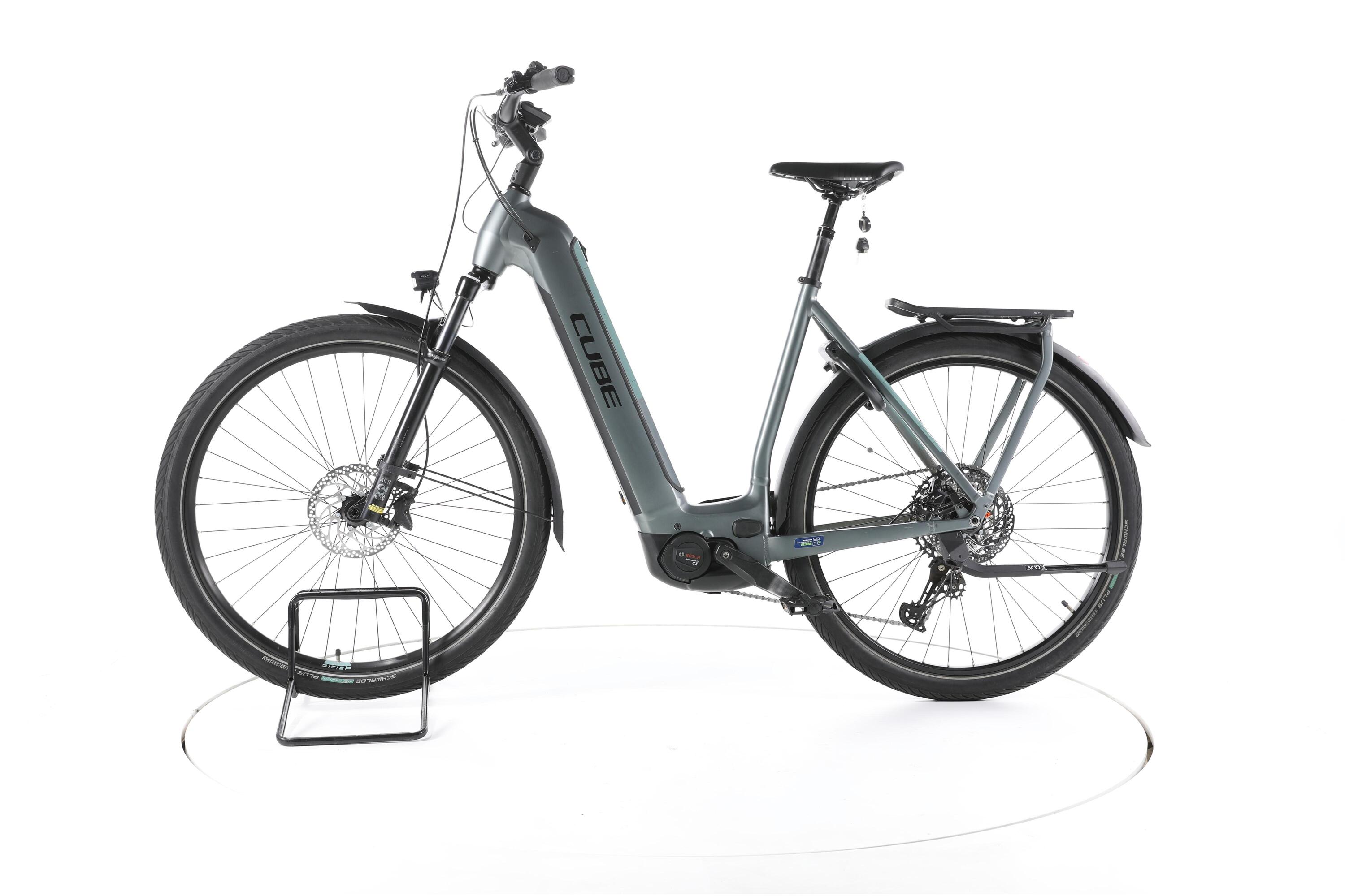Tweedehands - Cube Kathmandu Hybrid EXC Trekking E-Bike Lage instap - Goed | Decathlon