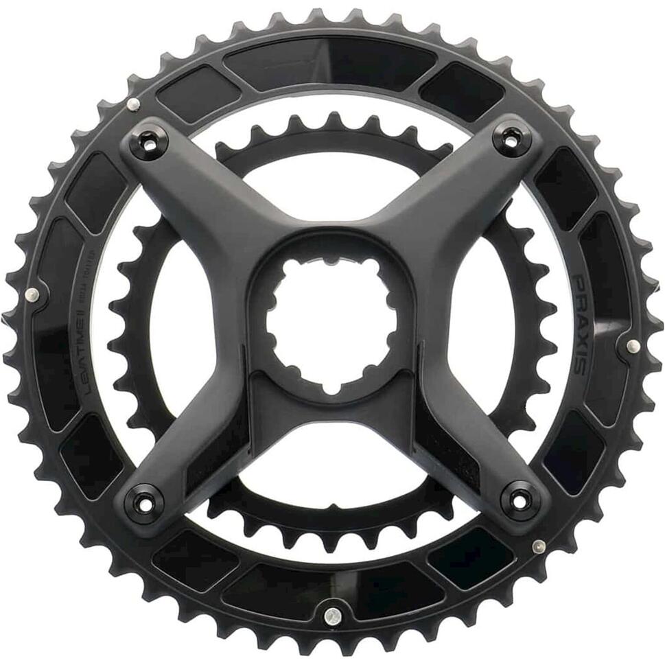 Praxis Kettenblatt LT2 Xring Spider Kit 52 36 schwarz | Decathlon