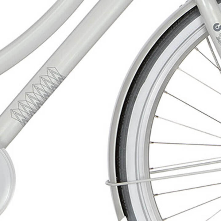 Cortina U5 garde-boue avant 28inch ICE BALL WHITE/LIGHT GREY 720x60 mm ...