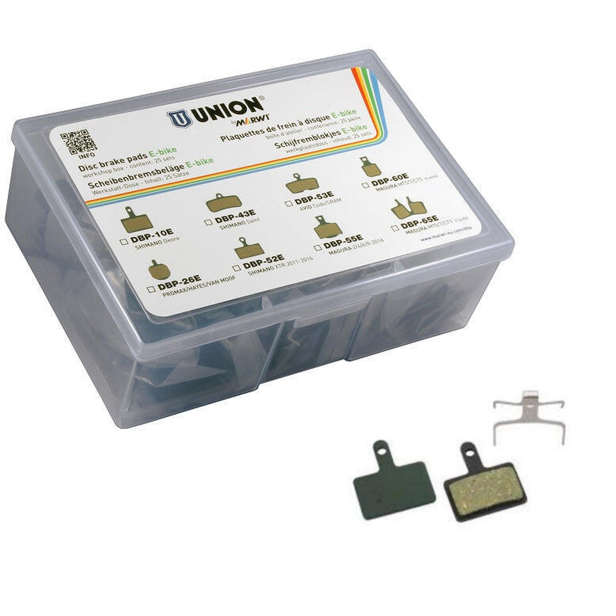 Marwi Union Disc Brake Blocs DBP-10E Shimano Deore (25PR MARWI | Decathlon