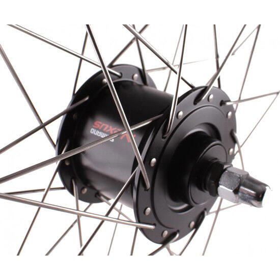 Roland 28 x 1 5/8 x 1 3/8 inch front wheel with Shimano hub dynamo ...