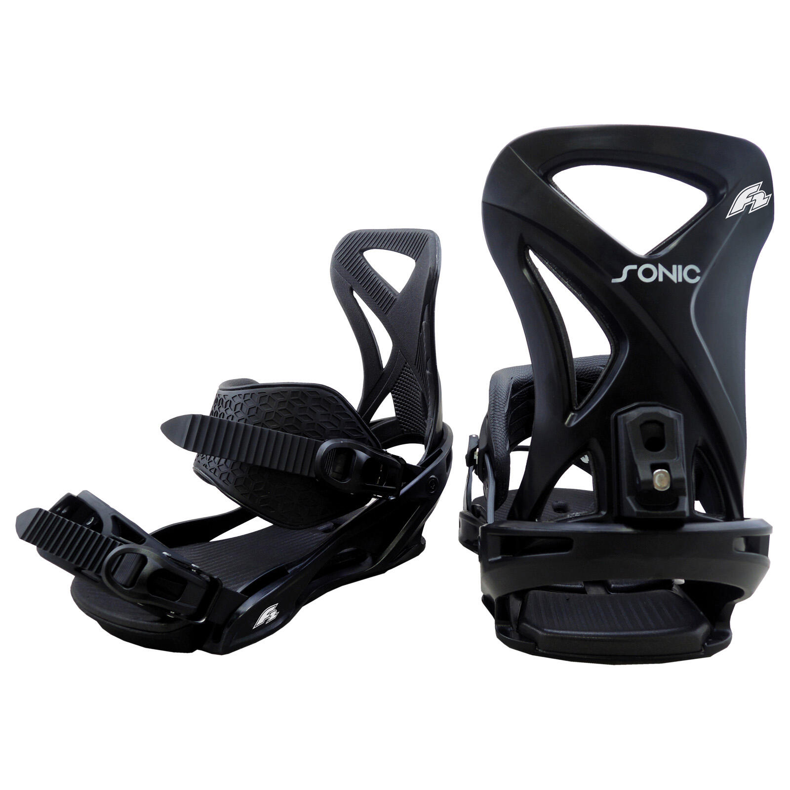 FTWO Set Snowboard Reverse Schwarz/Rot Sondermodell 162w cm + Sonic ...