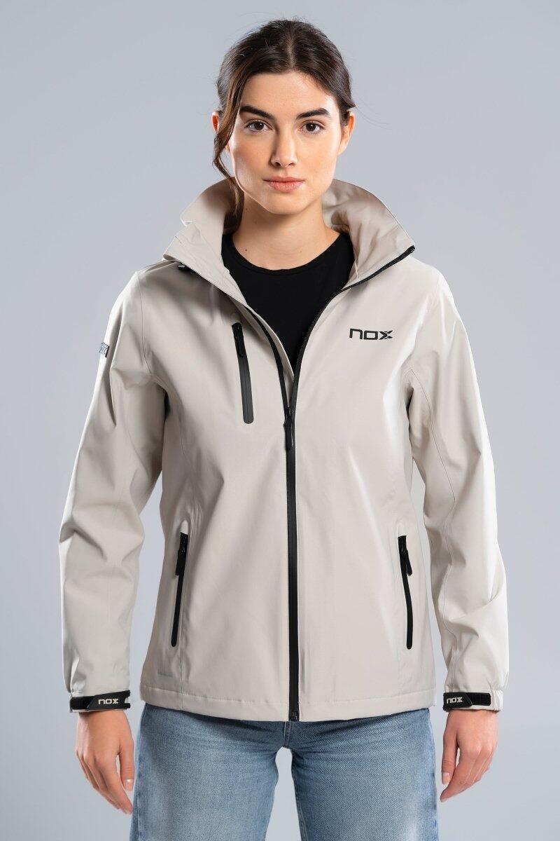 Softshell donna TEAM grigio chiaro NOX | Decathlon