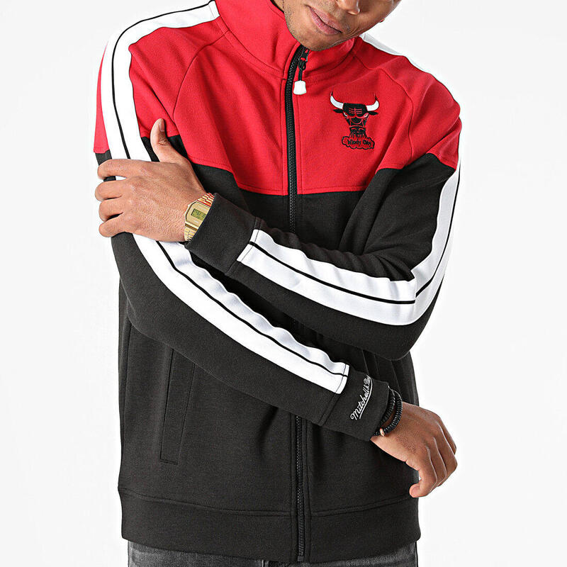 Chicago Bulls melegítődzseki NBA MVP MITCHELL & NESS - Decathlon