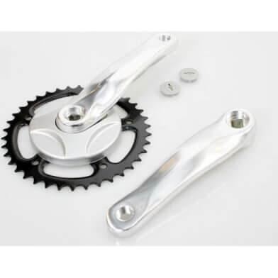 Crank Set 38T 152 M Disc Alu Silver TORMINO | Decathlon
