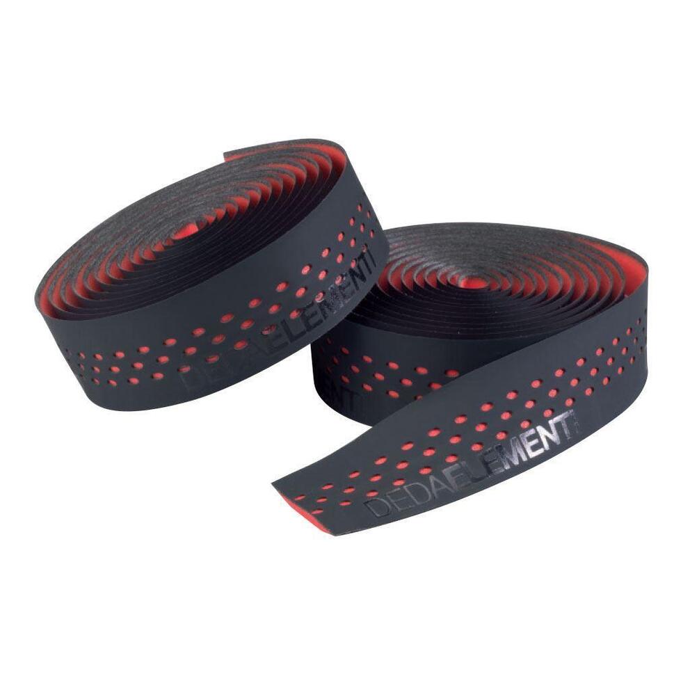 DEDA PRESA Bike Handlebar Padded Cycle Tape - Black Red | Decathlon