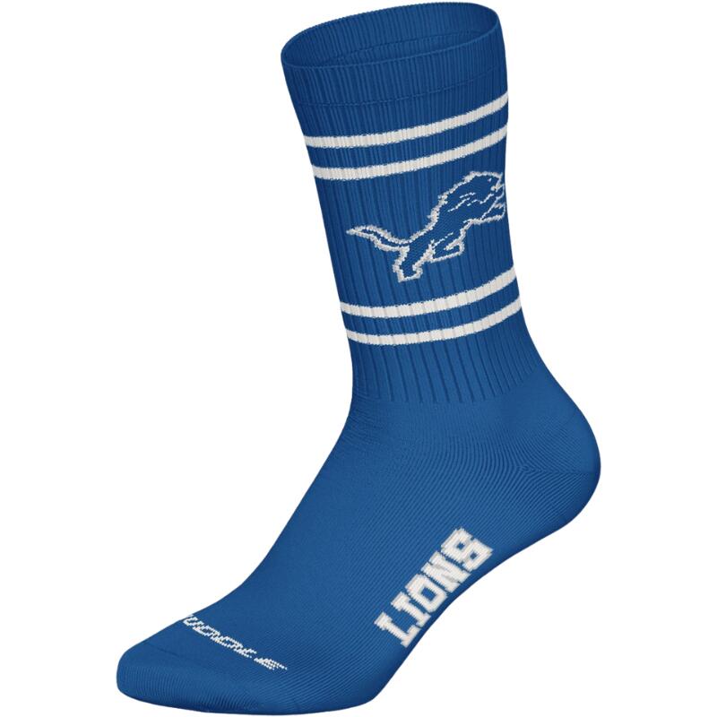 NFL Huddle 3pk Crew Socks 43/46 Detroit Lions NFL | Decathlon