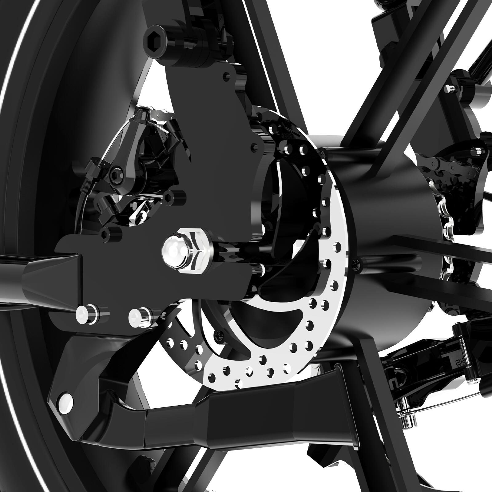 E-Mountainbike E-Bike Fatbike 250W-20”x4,0 Zoll-48V13Ah Akku-Doppelfederung-EK30 | Decathlon