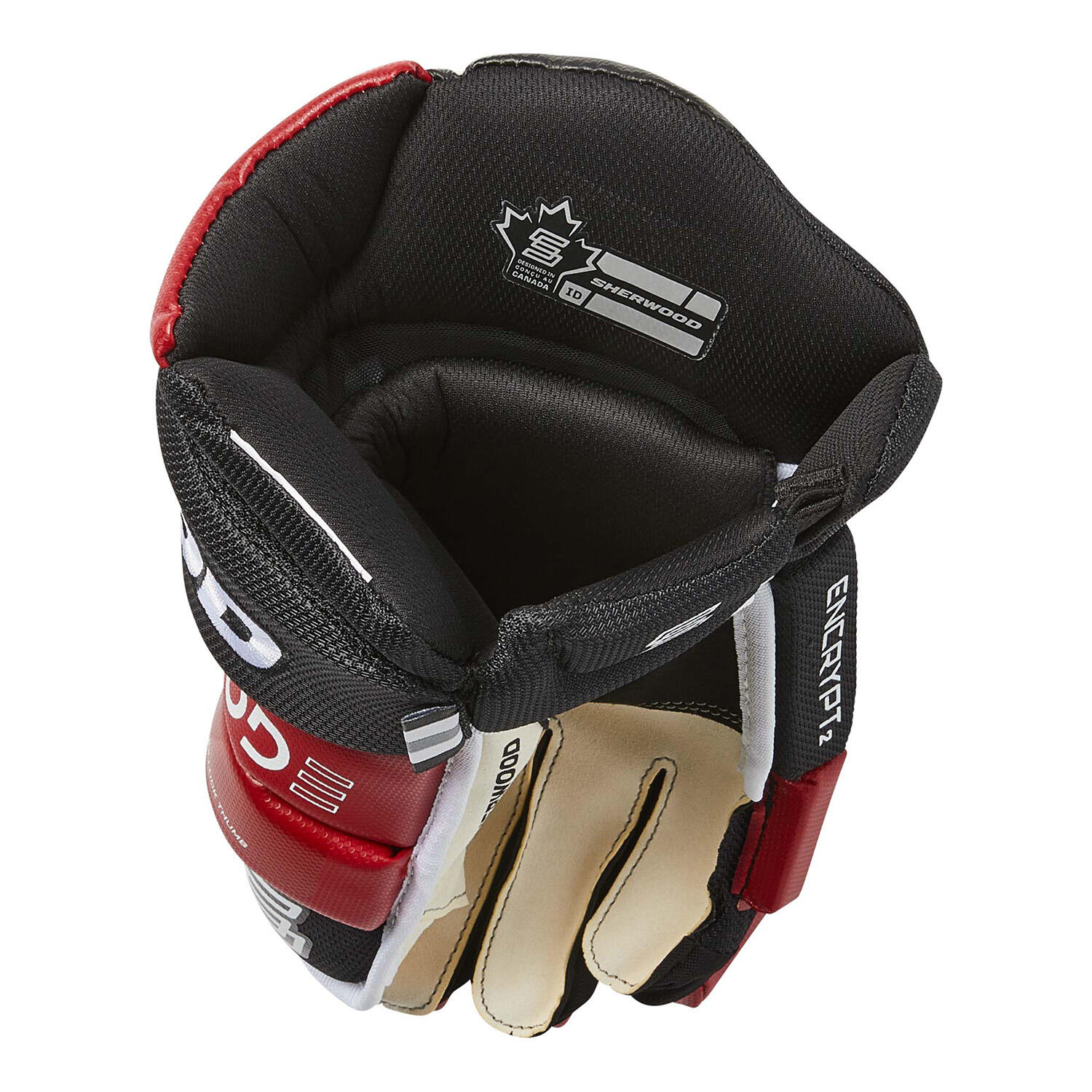 Handschuhe Sherwood Code Encrypt 2 Senior schwarz/rot/weiss 13 Zoll ...