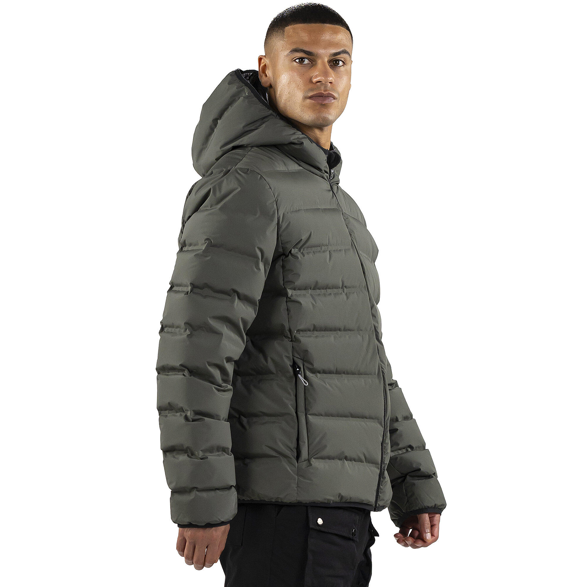 Cumulus Mens Hypa Down Jacket Dark Khaki | Decathlon