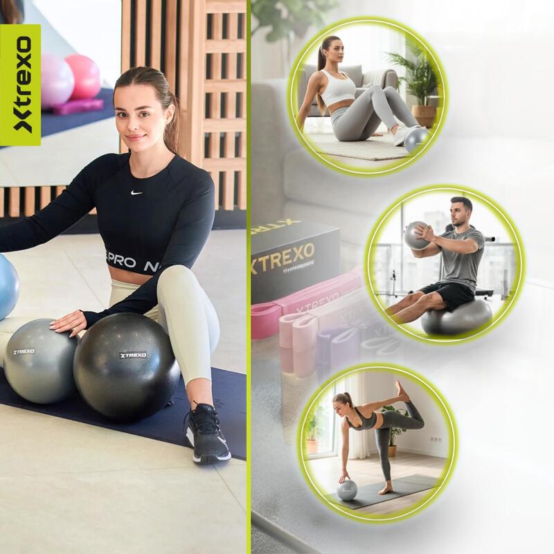 XTREXO - Mini minge de gimnastică XTREXO TXO-B4Z010-GY | Decathlon