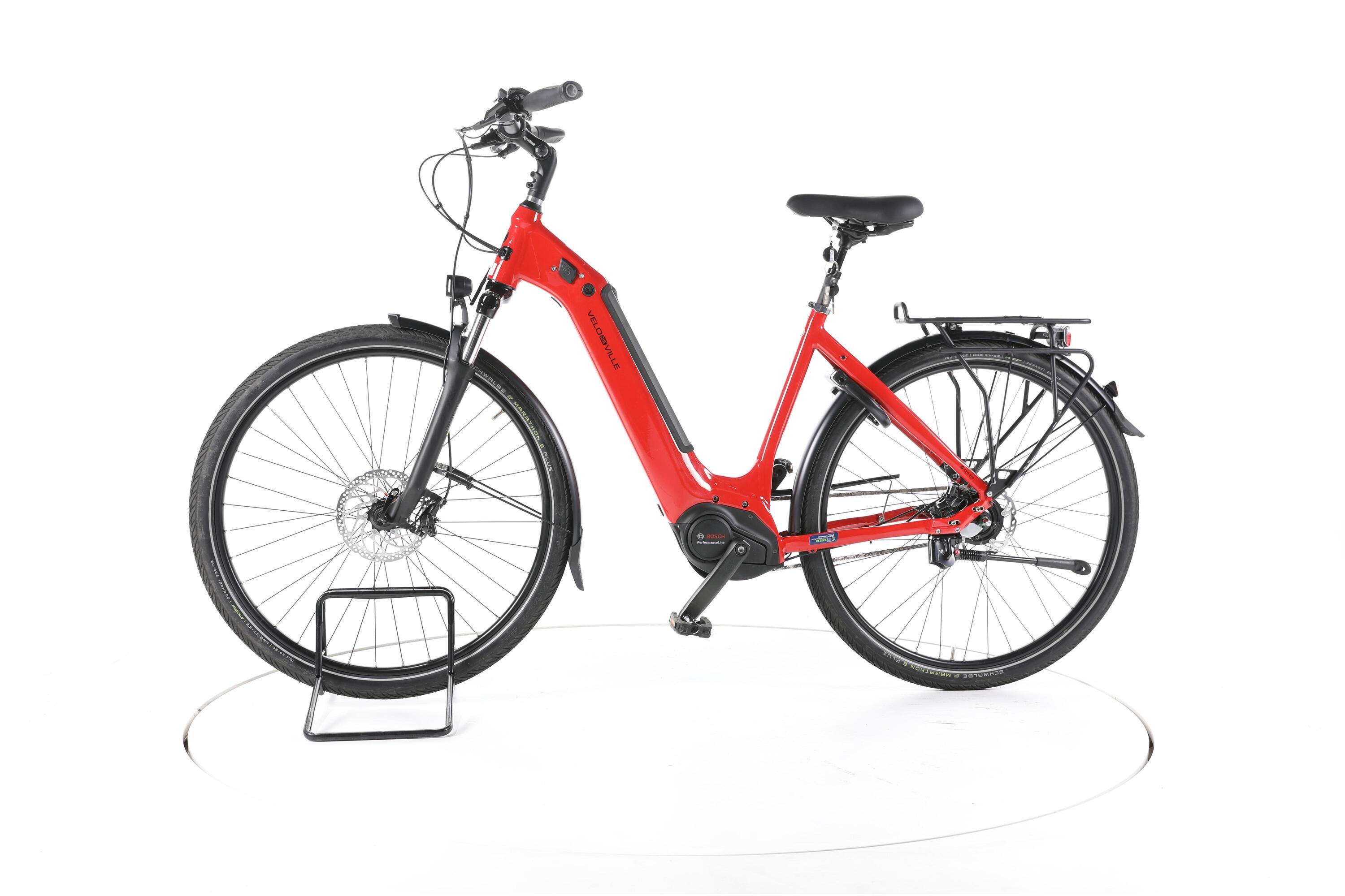 Refurbished - Velo de Ville AEB 890 S City E-Bike Low step - Good Condition VELO DE VILLE ...