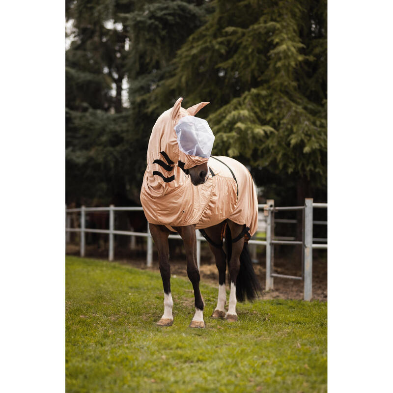 Póni takaró és ekcéma elleni maszk ló számára Horze HORZE - Decathlon