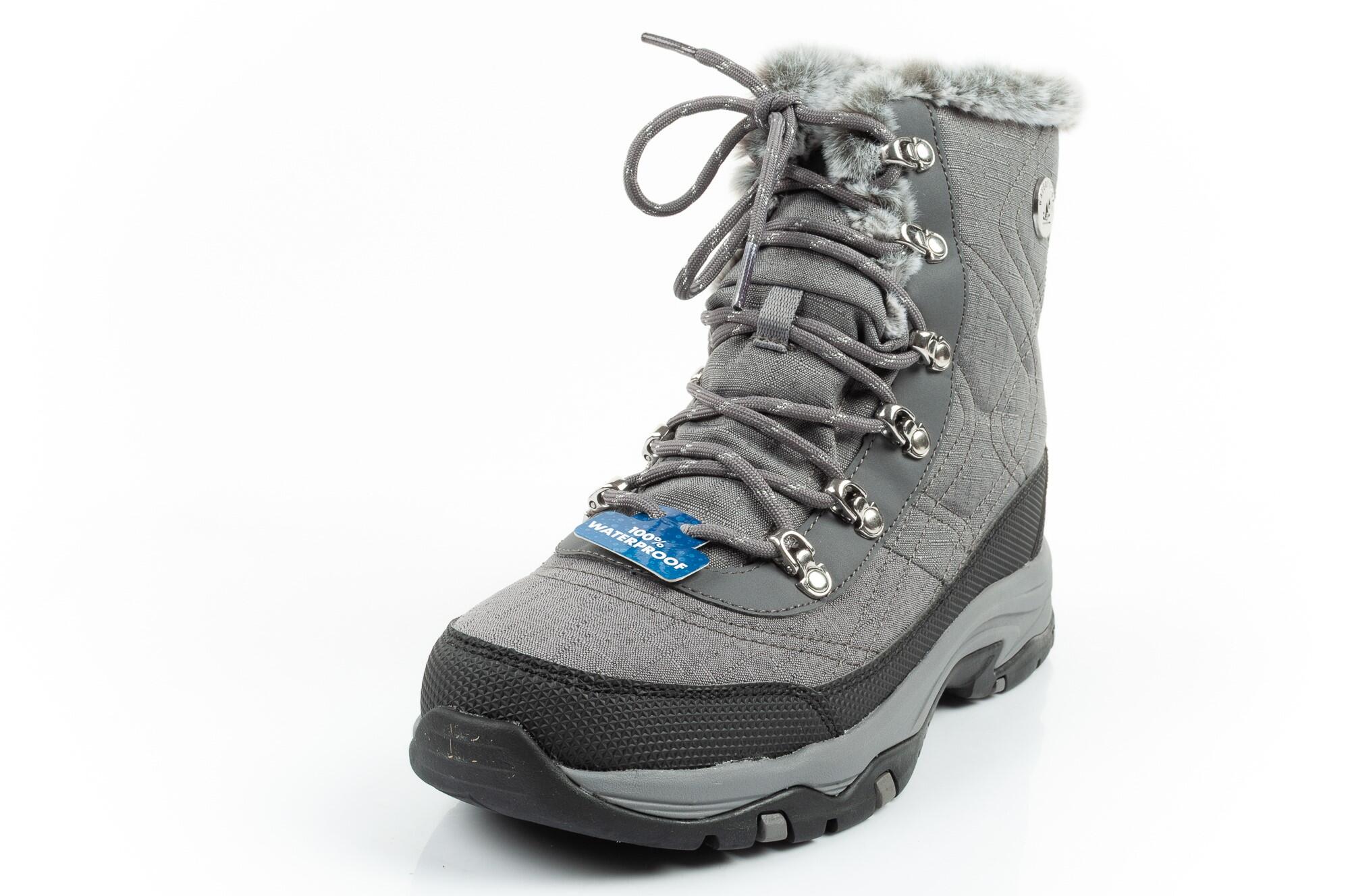 Scarponi da neve da donna Skechers Trego-Cold imbottiti e impermeabili ...