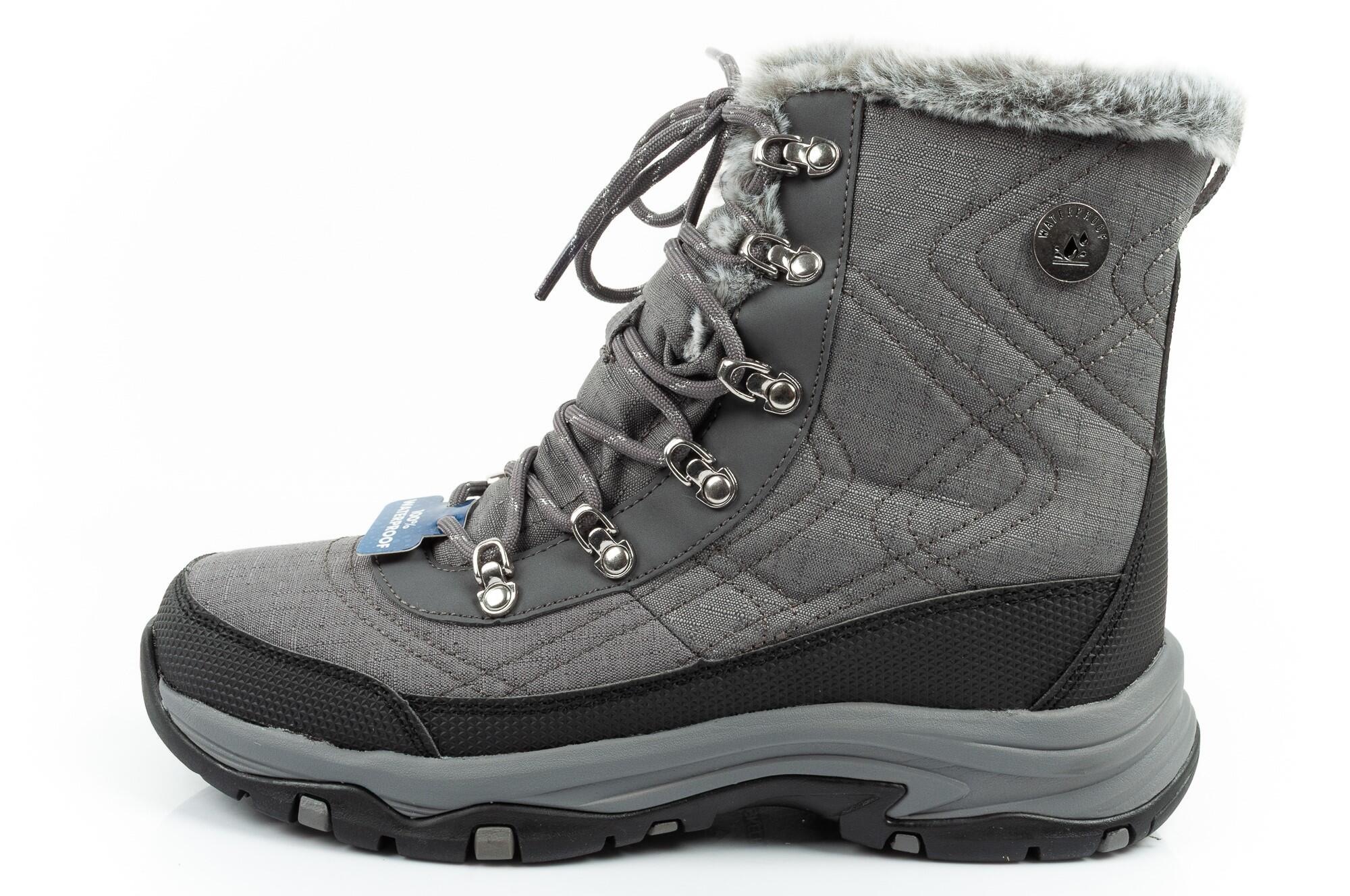 Damen-Winterschuhe Skechers Trego-Cold, gefüttert, wasserdicht | Decathlon