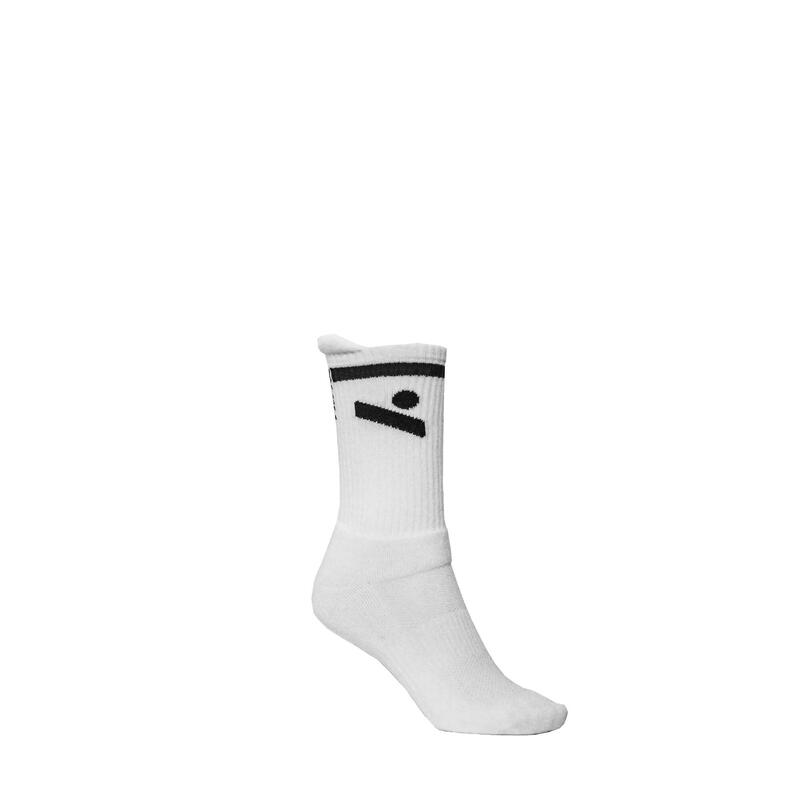 Chaussettes mi-hautes volley “Jump” (2 paires) – logo bleu marine (40/ ...