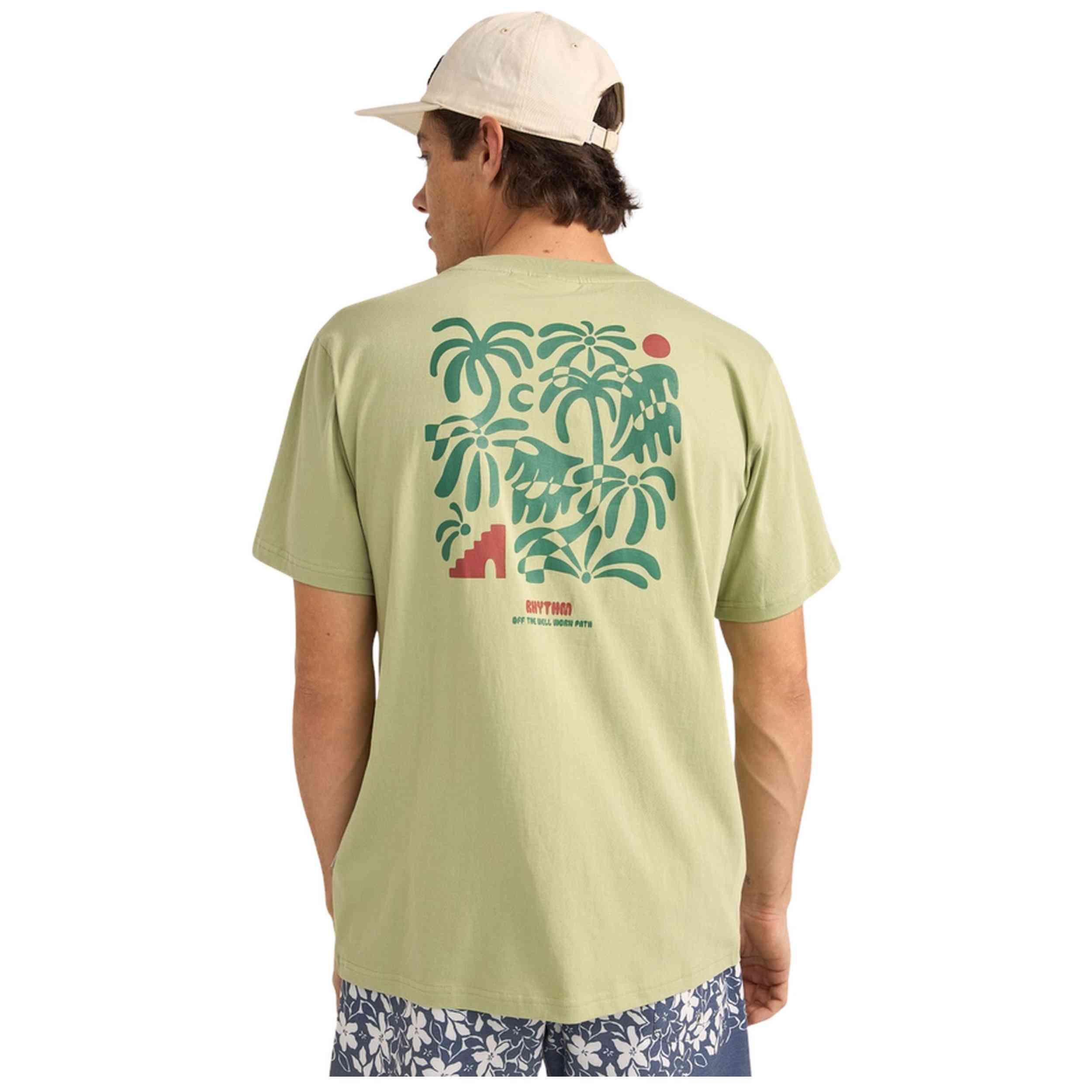 Kurzarmshirt Rhythm Modell 0125MPT04-PST für männer | Decathlon